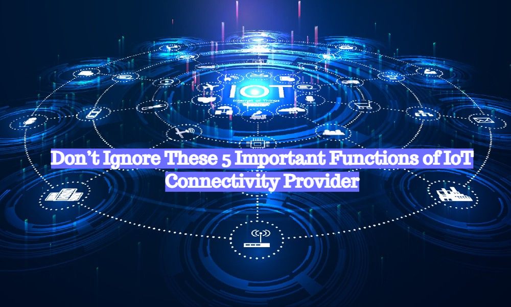 Internet of Things Connectivity Provider Companies in 2021 | IoT Platform